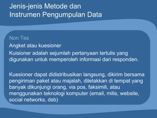 penyusunan instrumen | PDF