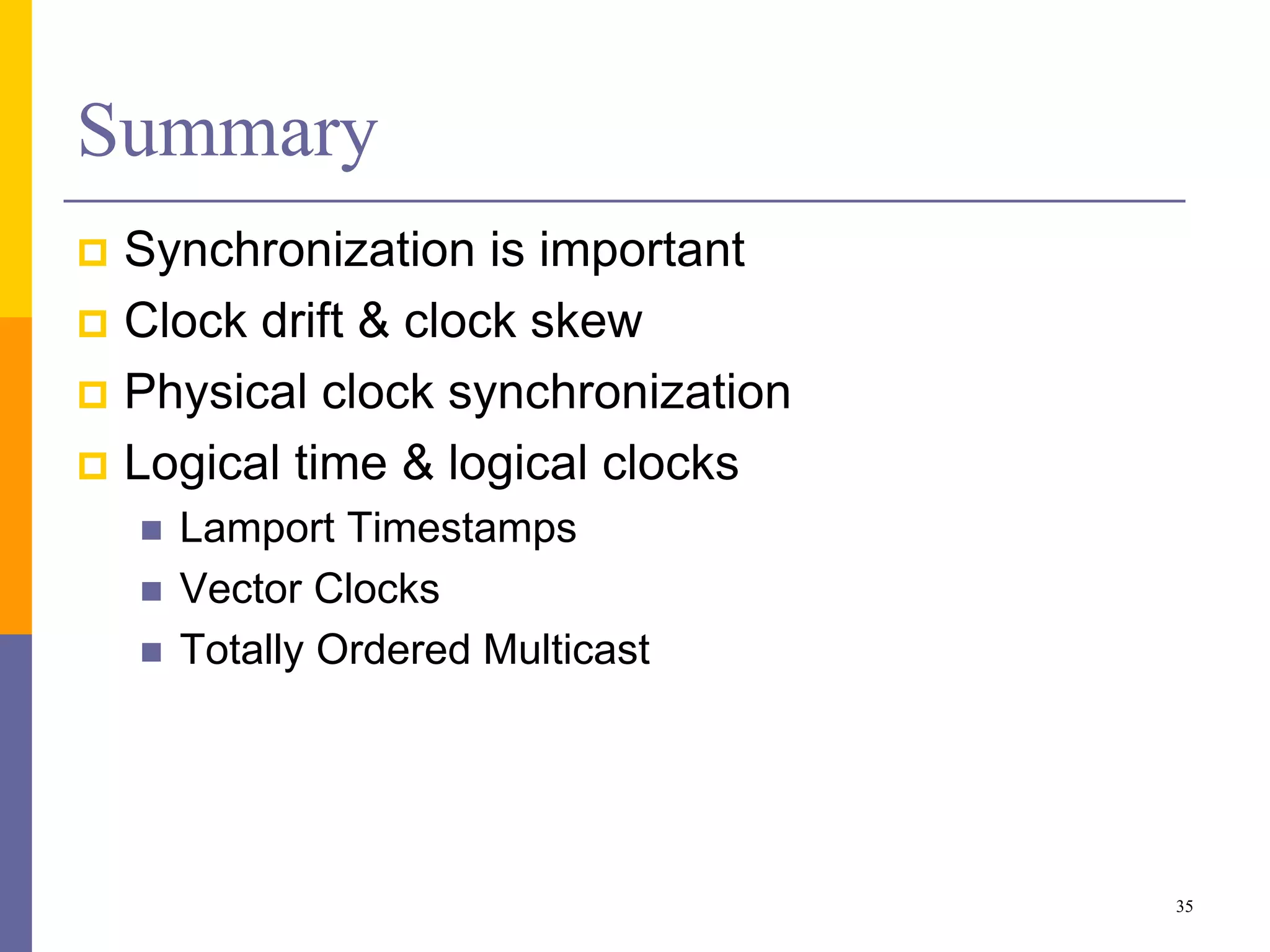 Physical And Logical Clocks Pptx