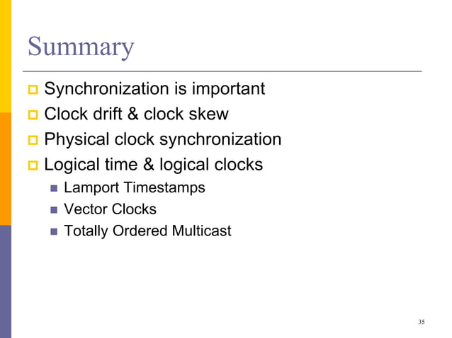 Physical And Logical Clocks Ppt