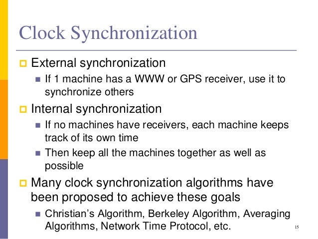Physical and Logical Clocks
