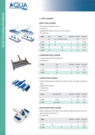 pool cleaning products | PDF