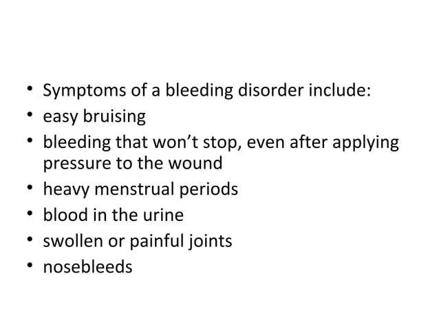 prothrombin time | PPT | Blood Disorders | Diseases and Conditions