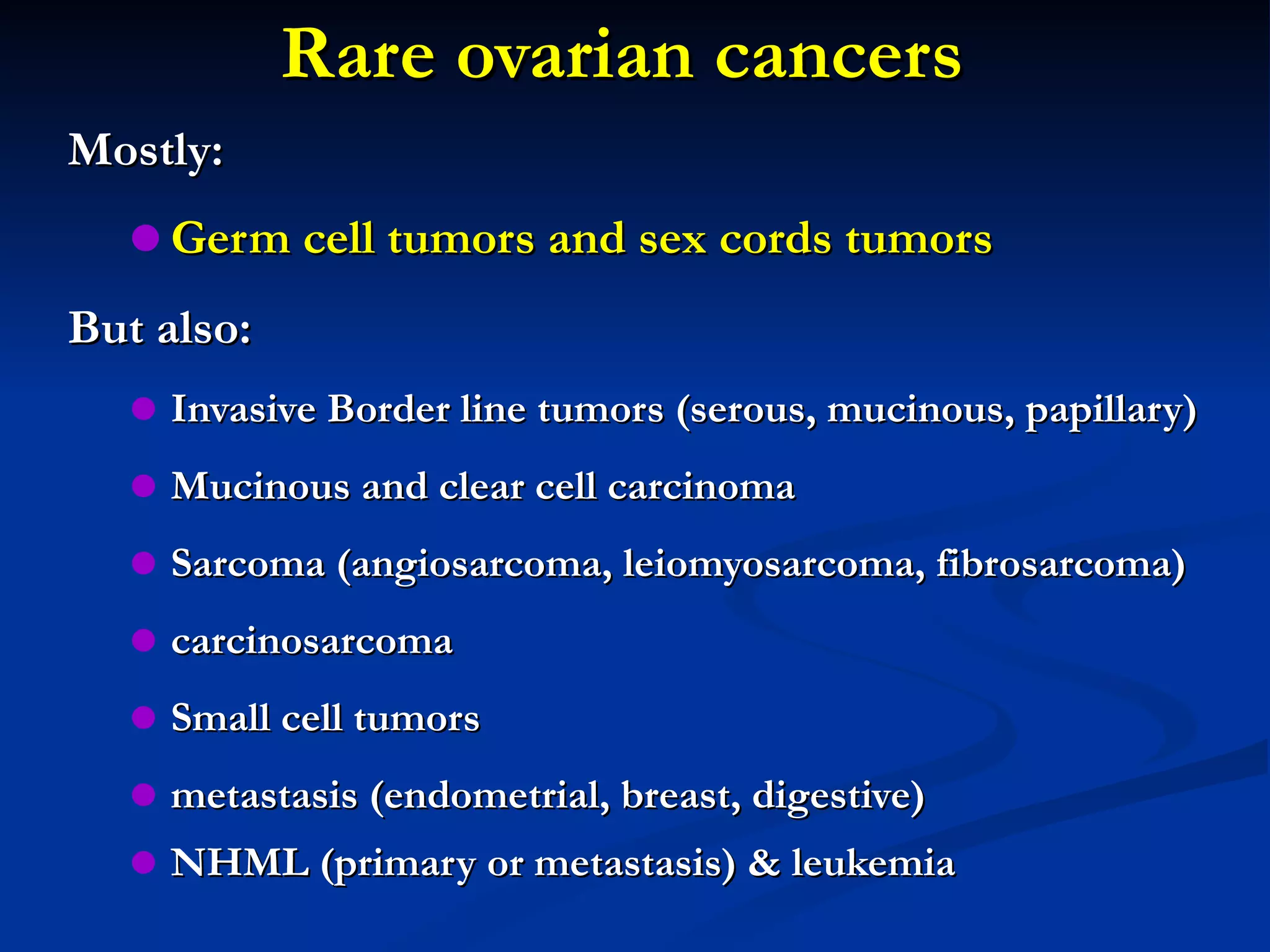Rare Solid Cancers: An Introduction - Slide 8 - I. Ray-Coquard - Rare ...