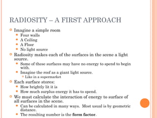 GRPHICS08 - Raytracing and Radiosity | PPT | 3-D Graphics | Computer ...