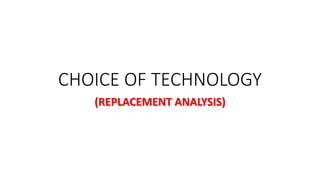 08 replacement analysis | PPTX