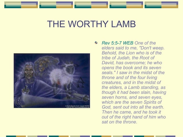 08 Revelation Worthy Is The Lamb | PPT | Christianity | Religion ...
