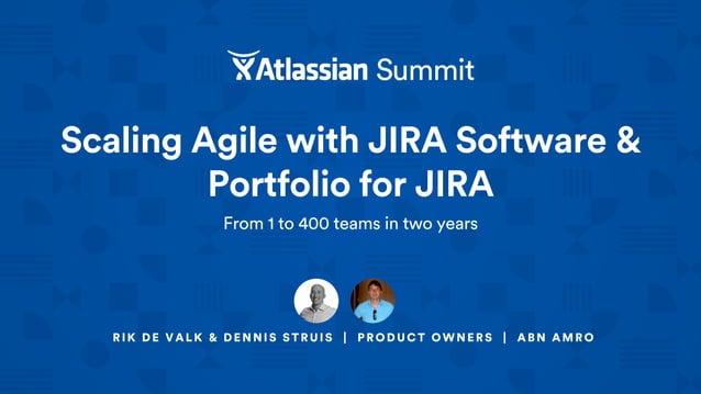Scaling Agile with JIRA Software and Portfolio for JIRA | PDF