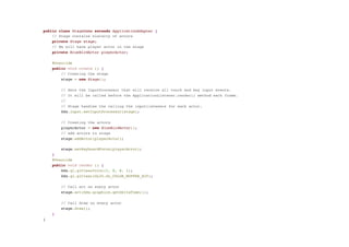 libGDX: Scene2D | PDF