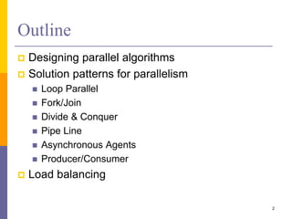 Solution Patterns for Parallel Programming | PPTX