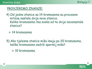 Biologija ćelije za predmetnu nastavu Biologija | PPT