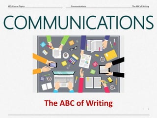 The ABC of Writing | PPT