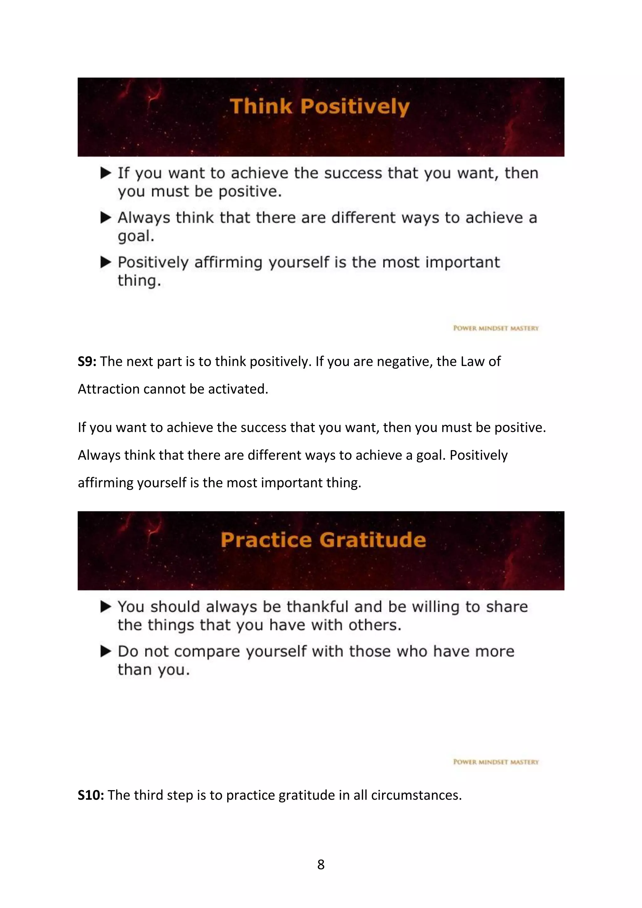08 the law of attraction | PDF