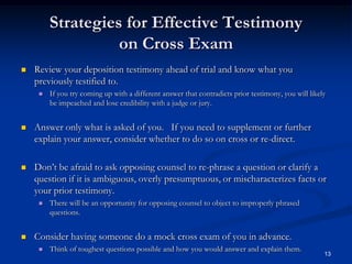 9/8 THUR 16:00 | Practical Tips for Effective Expert Planning Testimony ...