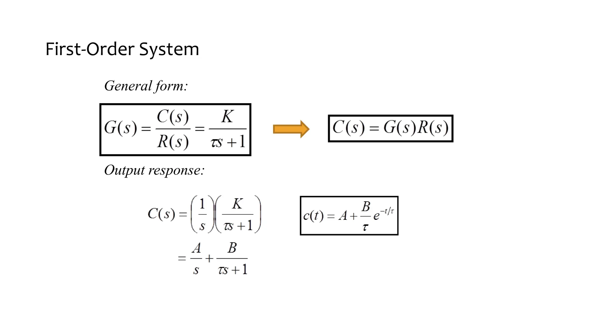 Time-Response Lecture | PPTX