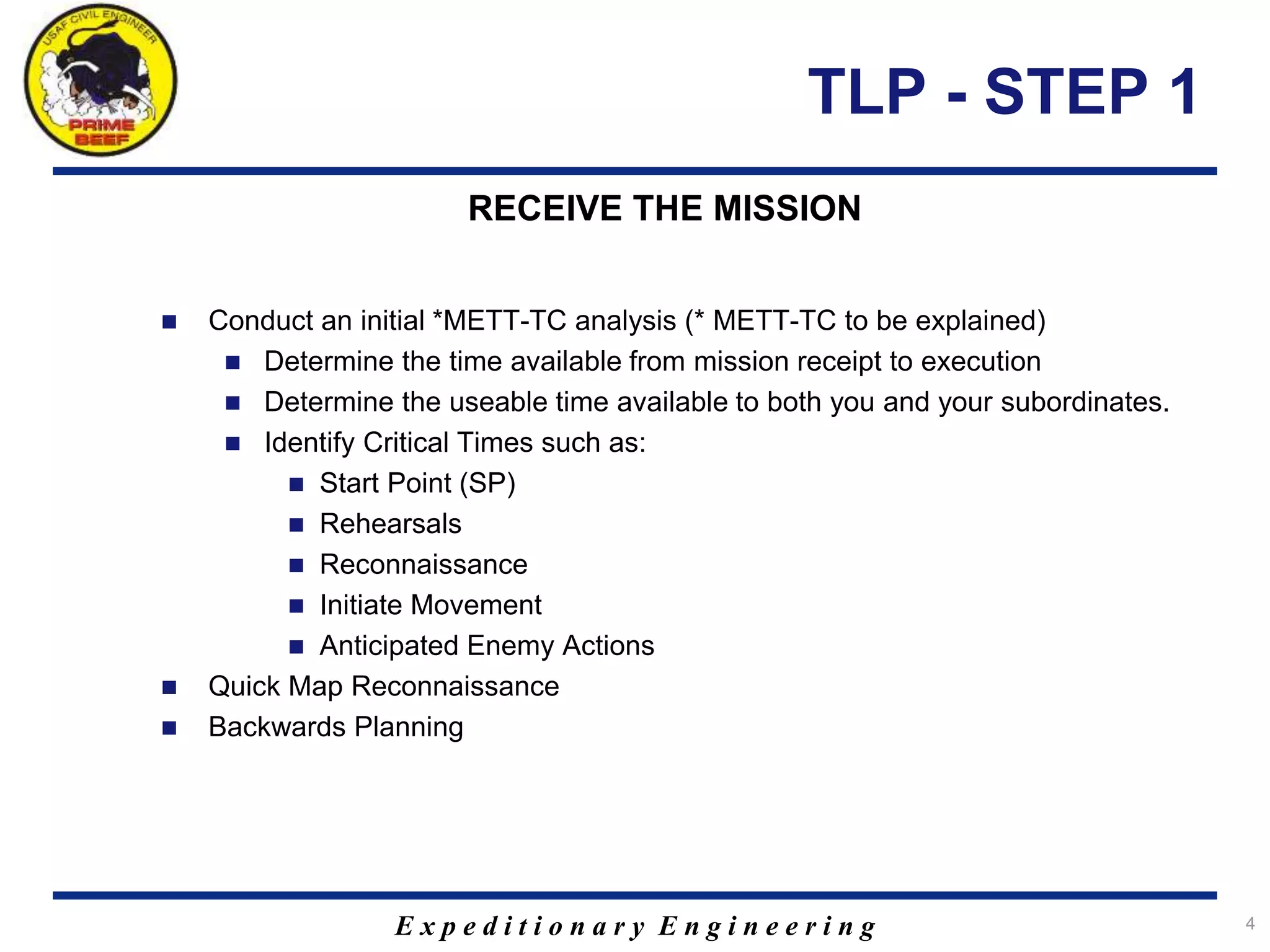 08 -- TLP and Convoy Planning (SFC2).ppt