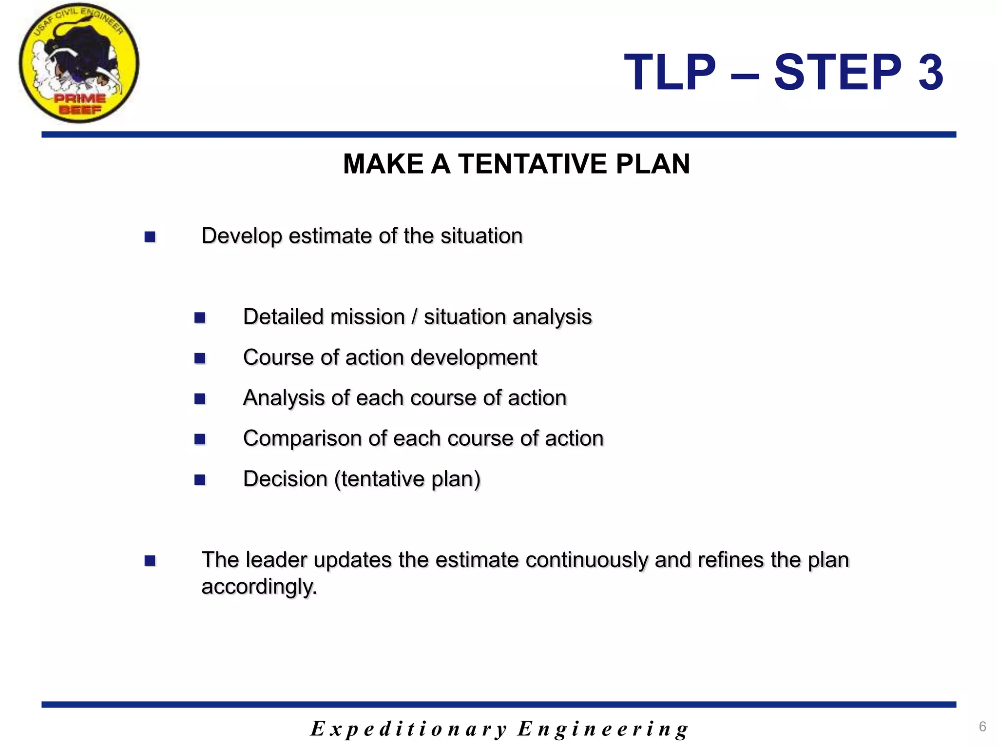 08 -- TLP and Convoy Planning (SFC2).ppt