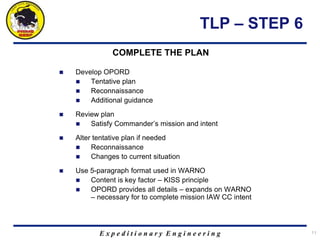 08 -- TLP and Convoy Planning (SFC2).ppt