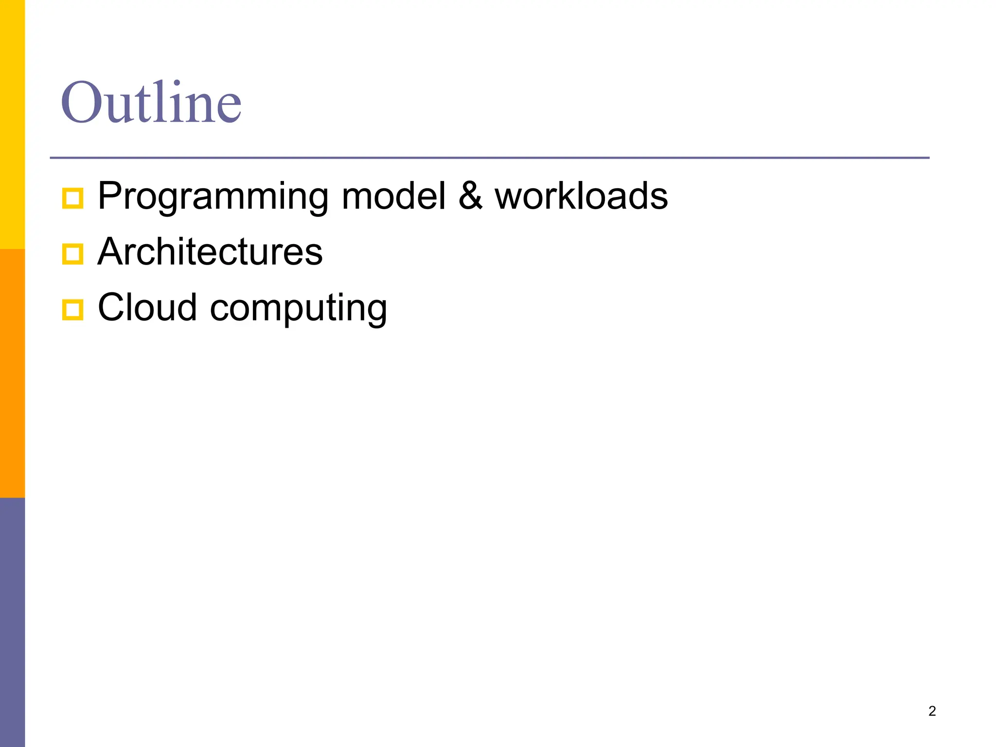 Introduction to Warehouse-Scale Computers | PPTX