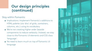 Web Applications using Fomantic UI | PPT