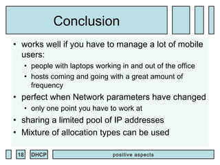 080 DHCP | PPT | Computer Networking | Computing