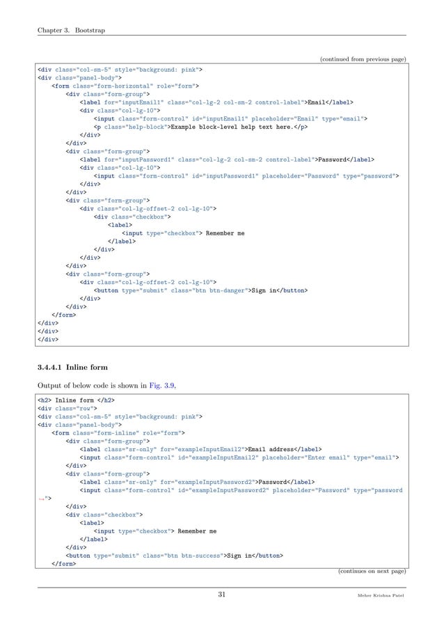 html-css-bootstrap-javascript-and-jquery | PDF