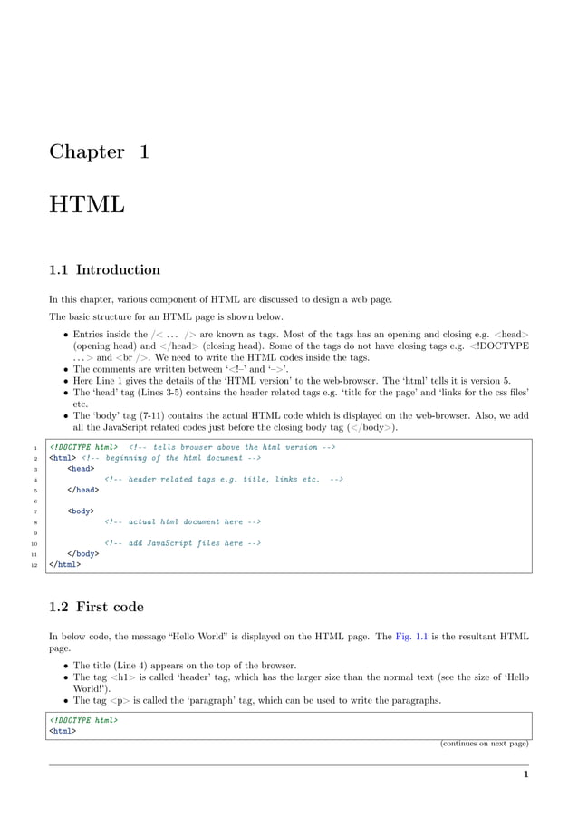 html-css-bootstrap-javascript-and-jquery | PDF