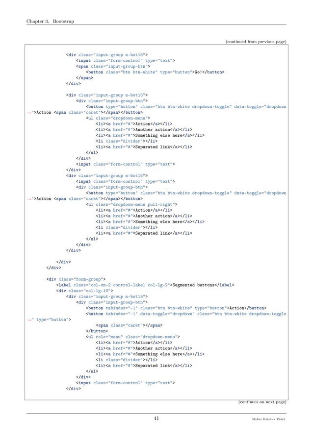 html-css-bootstrap-javascript-and-jquery | PDF