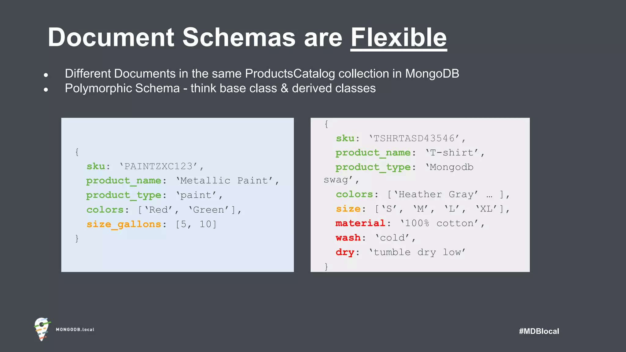 [MongoDB.local Bengaluru 2018] Jumpstart: Introduction to Schema Design | PPTX