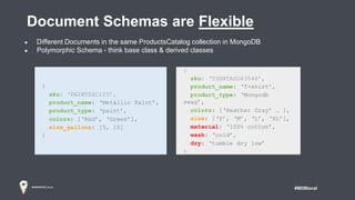 [MongoDB.local Bengaluru 2018] Jumpstart: Introduction to Schema Design ...