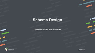 [MongoDB.local Bengaluru 2018] Jumpstart: Introduction to Schema Design ...