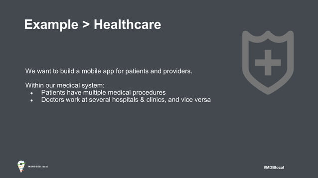[MongoDB.local Bengaluru 2018] Jumpstart: Introduction to Schema Design | PPTX