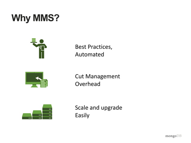 Ops Jumpstart: MongoDB Management Service | PPT