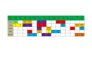 080114 jadual waktu | DOCX