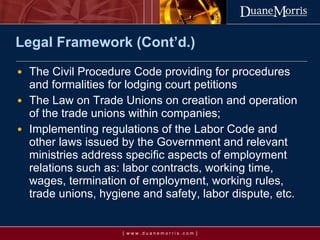080120 Labour Law Presentation | PPT | Business | Business and Finance