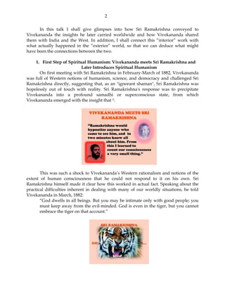 SPIRITUAL HUMANISM E-MAIL | PDF