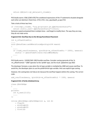 Date Processing Attracts Bugs or 77 Defects in Qt 6 | PDF | Web Development | Internet