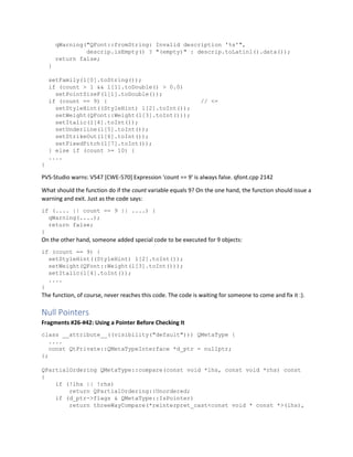 Date Processing Attracts Bugs or 77 Defects in Qt 6 | PDF | Web Development | Internet