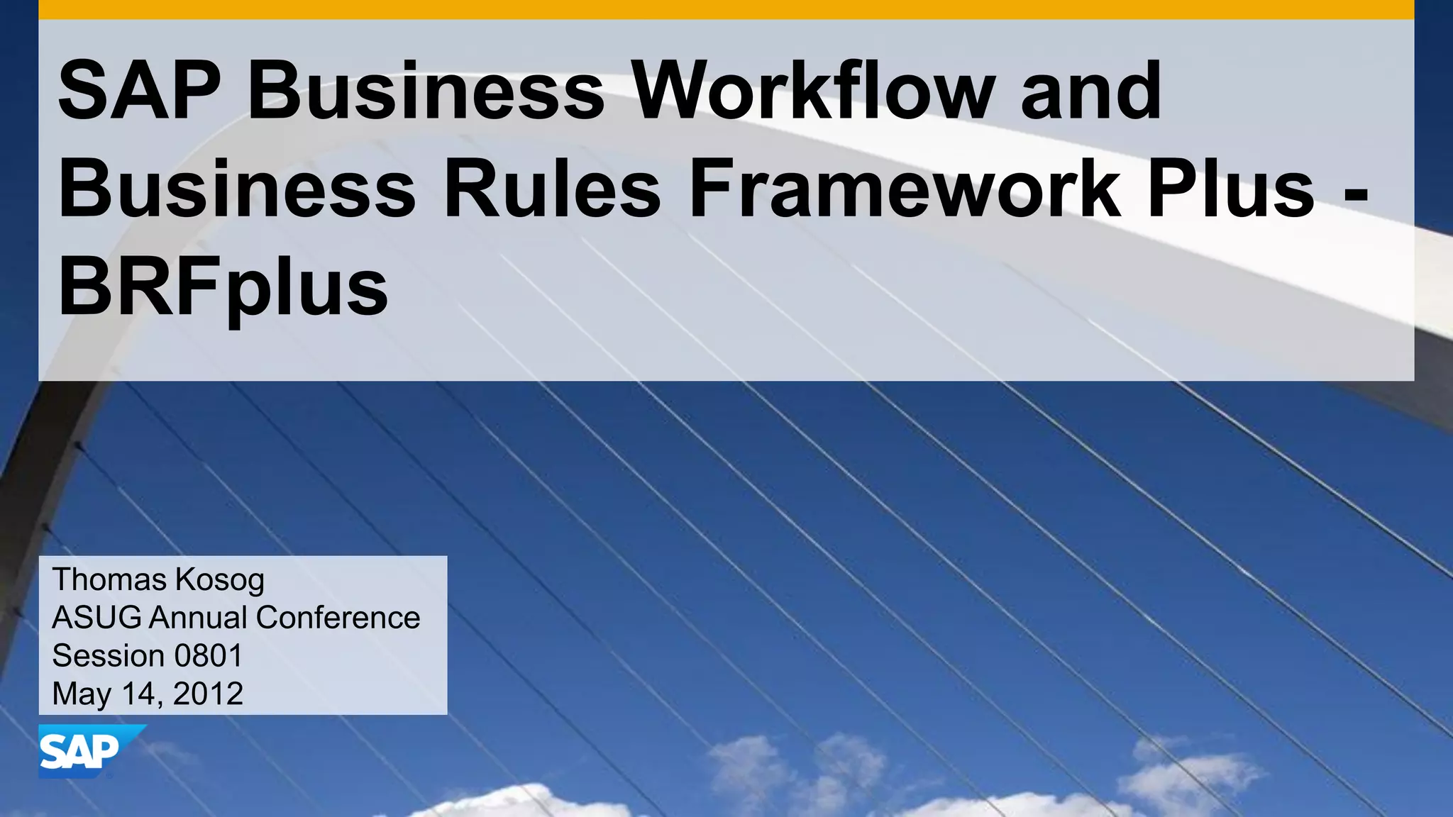 0801 sap business_workflow_and_business_rules_framework_plus_brfplus | PDF