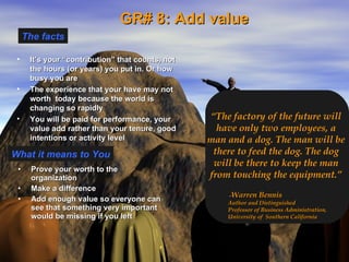 New Work Habits For A Radically Changing World | PPT