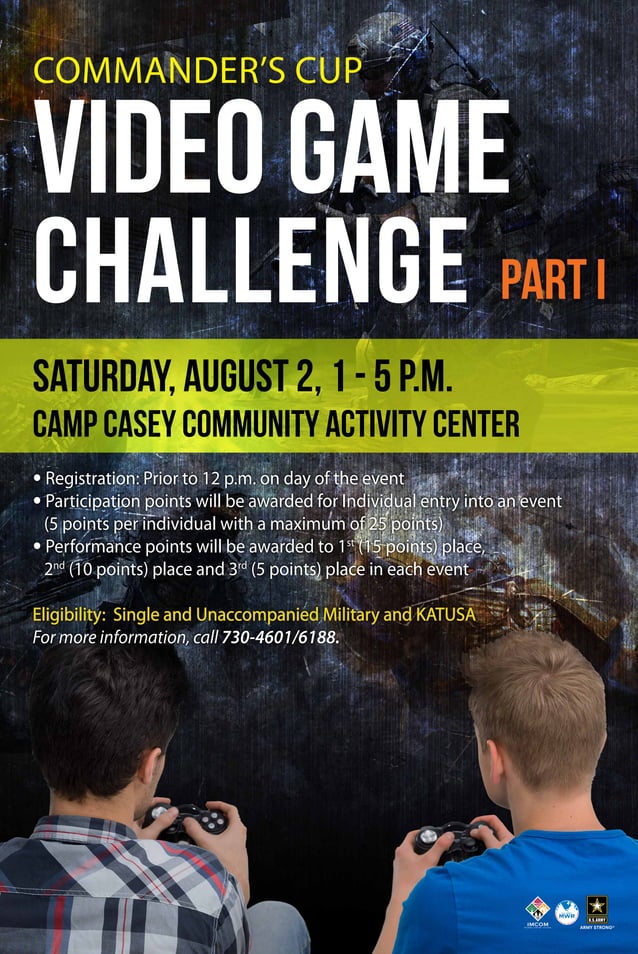 Commander's Cup Video Game Challenge | PDF