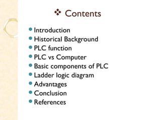Programmable logic Controller | PPT