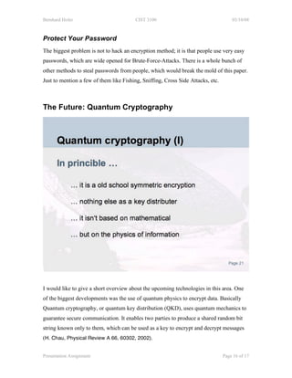 Security Systems for Digital Data - Paper | PDF | Free Download