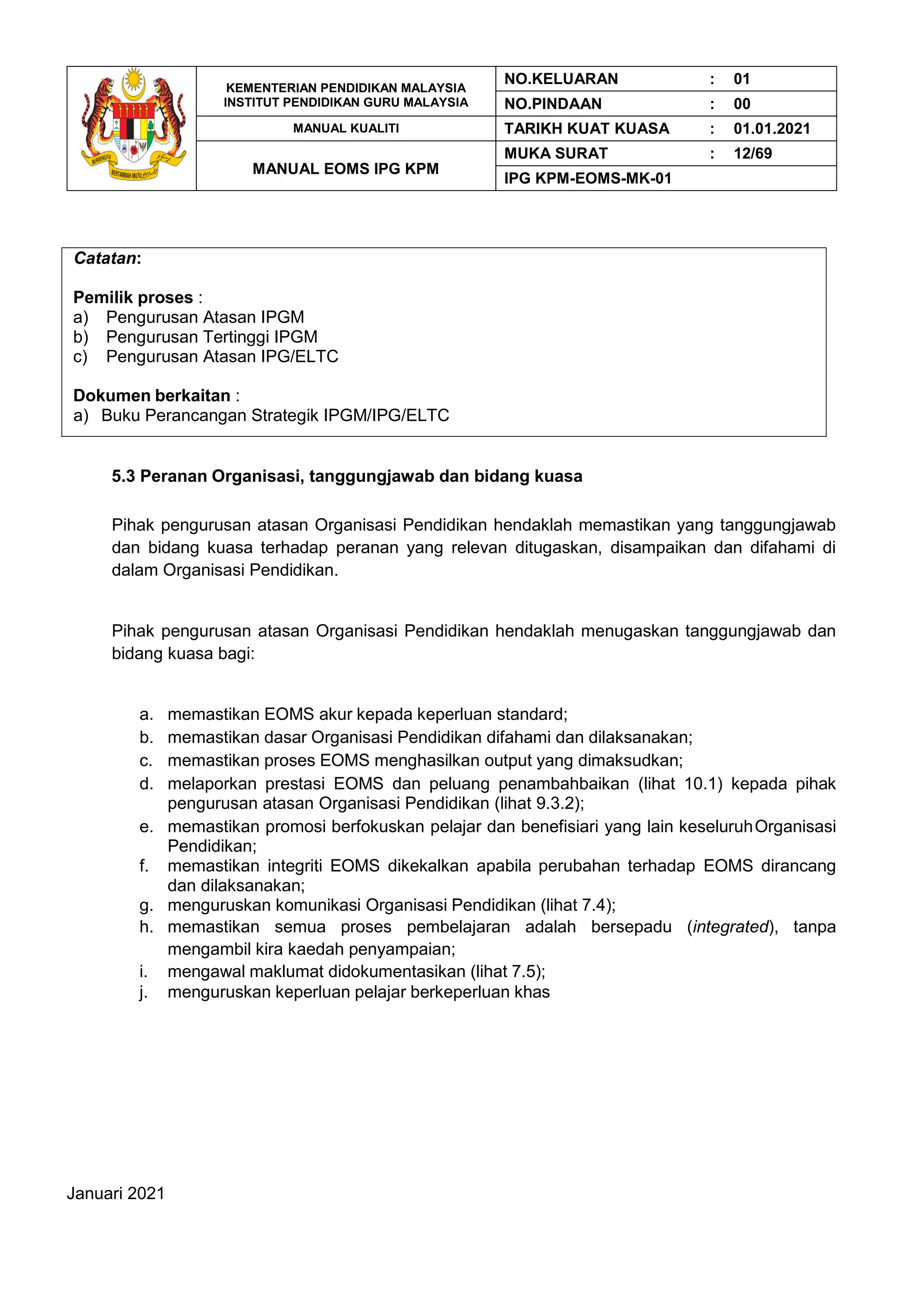 08042021 ipgm-ppk-mk-01 (manual eoms ipg kpm) | PDF