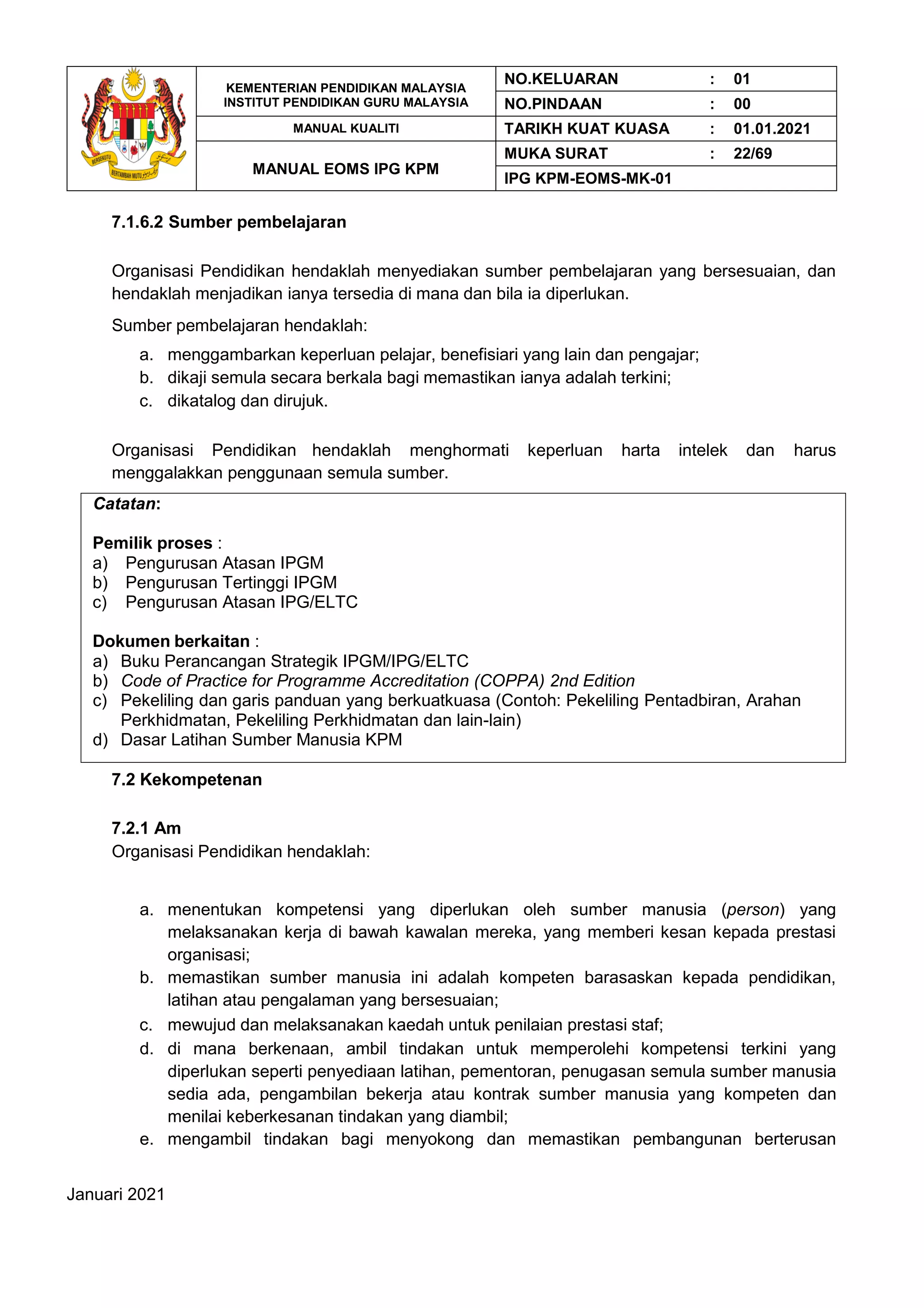 08042021 ipgm-ppk-mk-01 (manual eoms ipg kpm) | PDF