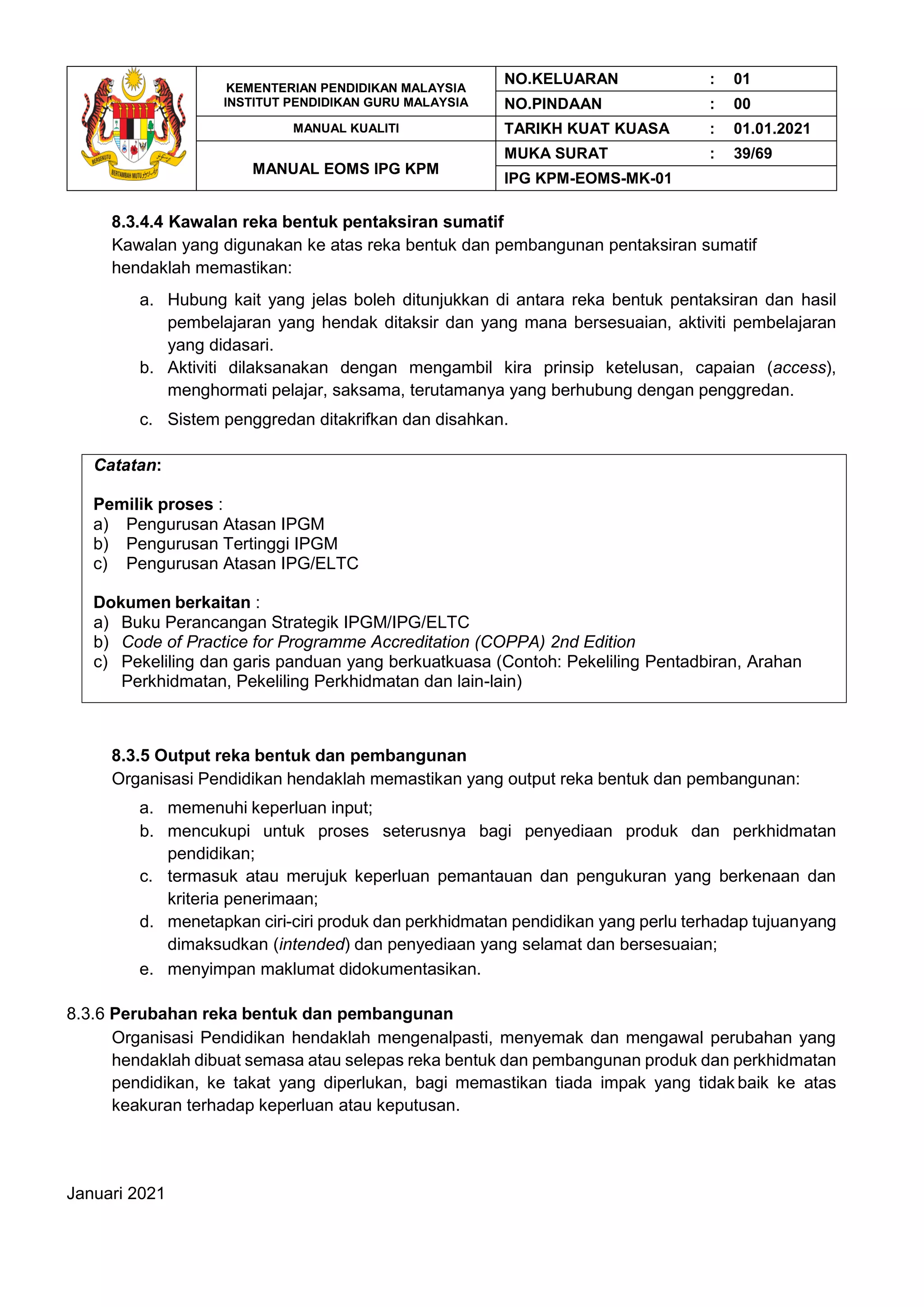 08042021 ipgm-ppk-mk-01 (manual eoms ipg kpm) | PDF