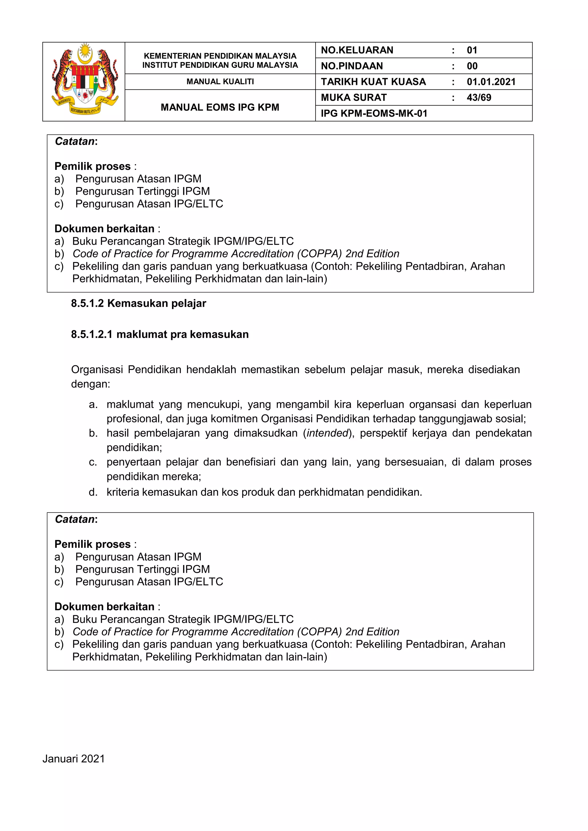 08042021 ipgm-ppk-mk-01 (manual eoms ipg kpm) | PDF