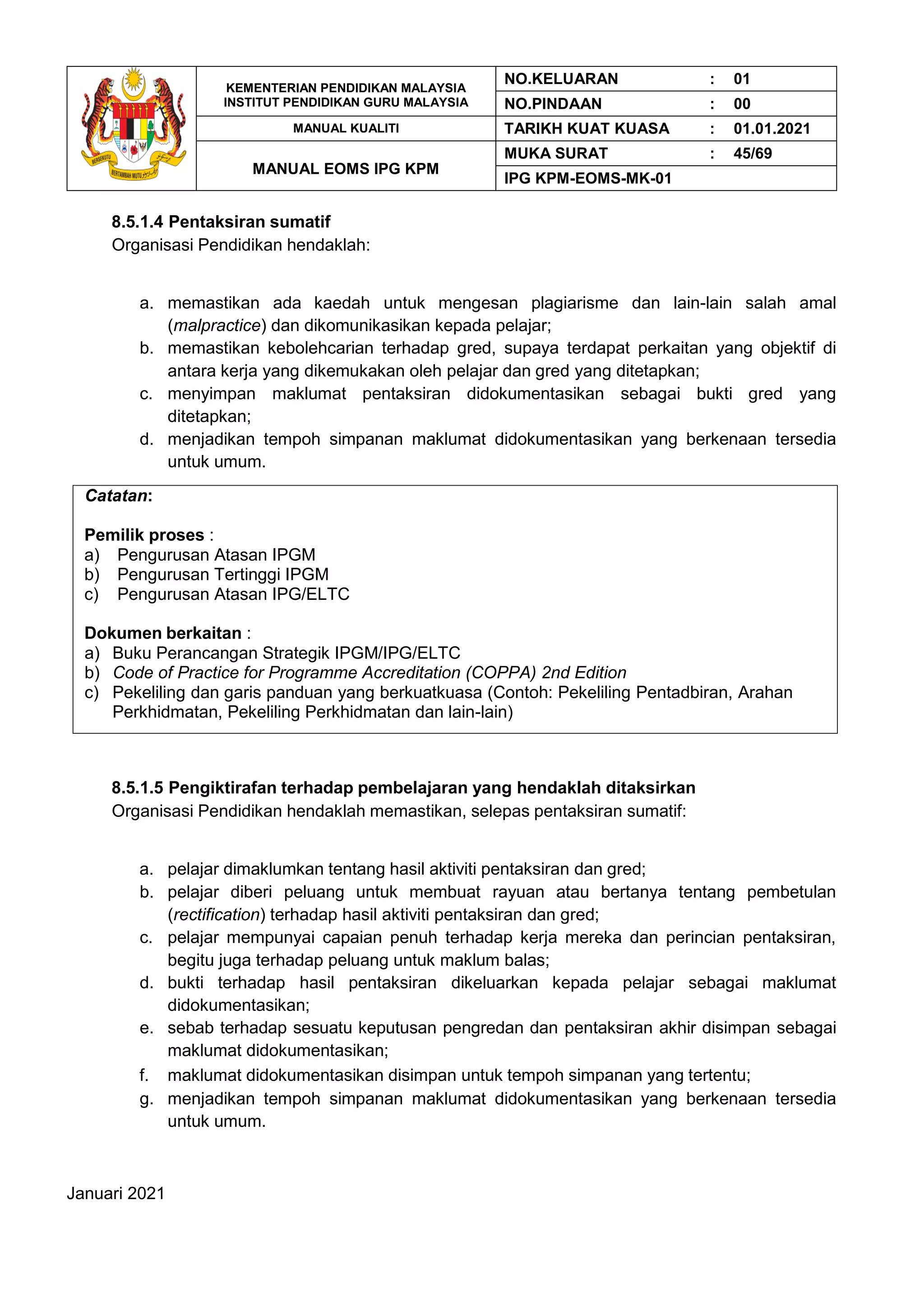 08042021 ipgm-ppk-mk-01 (manual eoms ipg kpm) | PDF