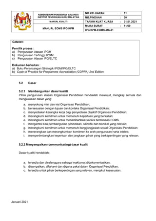 08042021 ipgm-ppk-mk-01 (manual eoms ipg kpm) | PDF