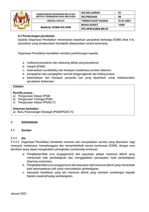08042021 ipgm-ppk-mk-01 (manual eoms ipg kpm) | PDF