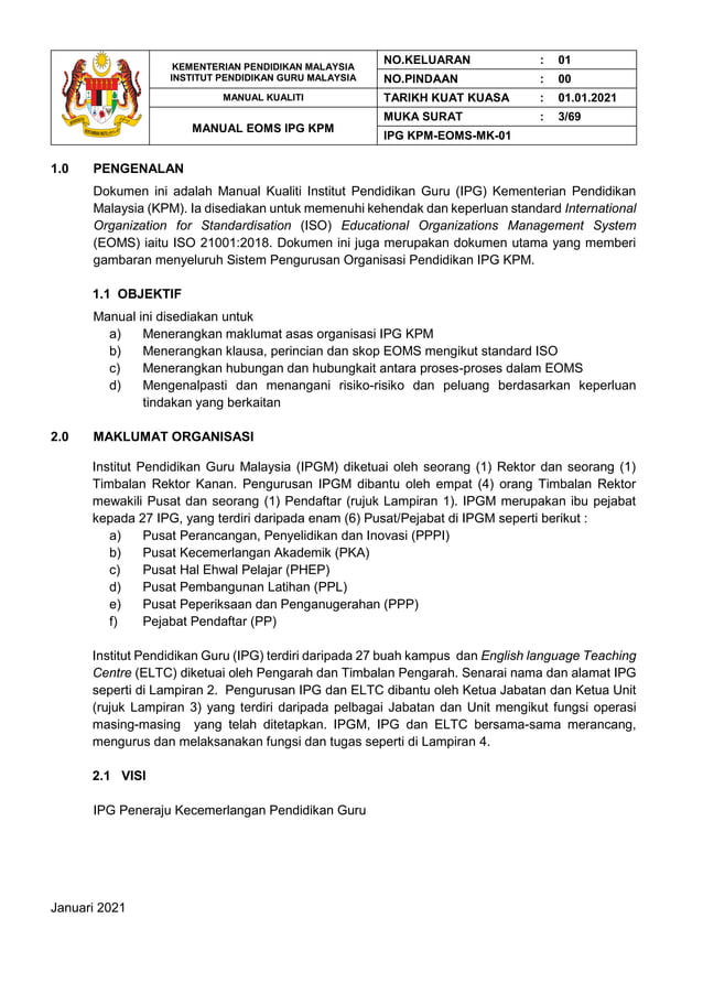 08042021 ipgm-ppk-mk-01 (manual eoms ipg kpm) | PDF